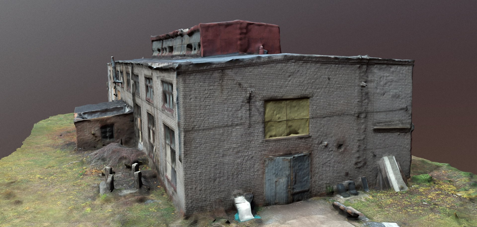3D Factory Building Model - TurboSquid 1654176