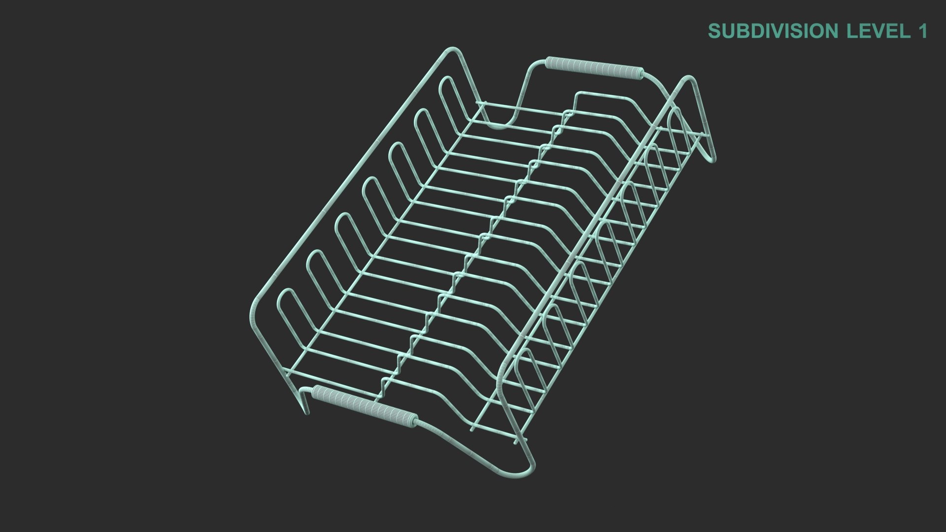3D Dish Rack - TurboSquid 2117346