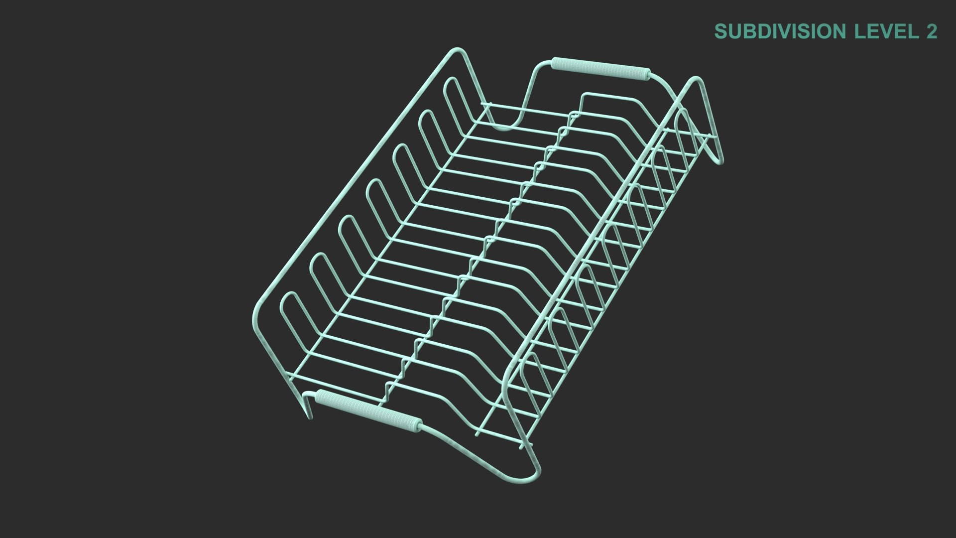 3D Dish Rack - TurboSquid 2117346