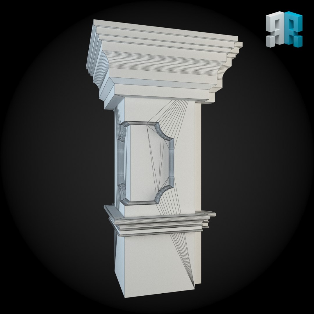 3d Architectural Modules Model