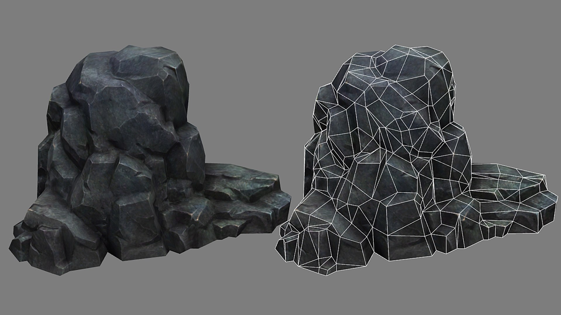 3D Rock Set Vol01 - TurboSquid 2105108