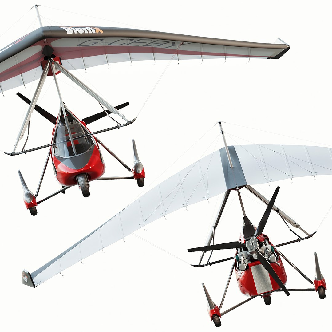 Tanarg 912 Ultralight 3D Model - TurboSquid 1667714