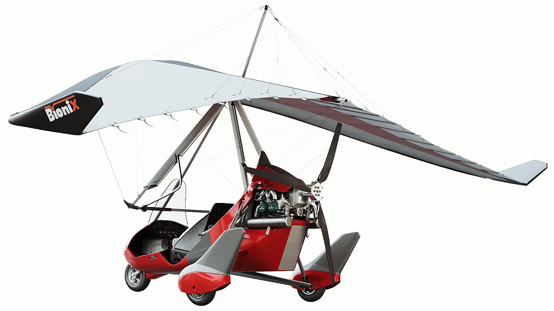 Tanarg 912 Ultralight 3D Model - TurboSquid 1667714