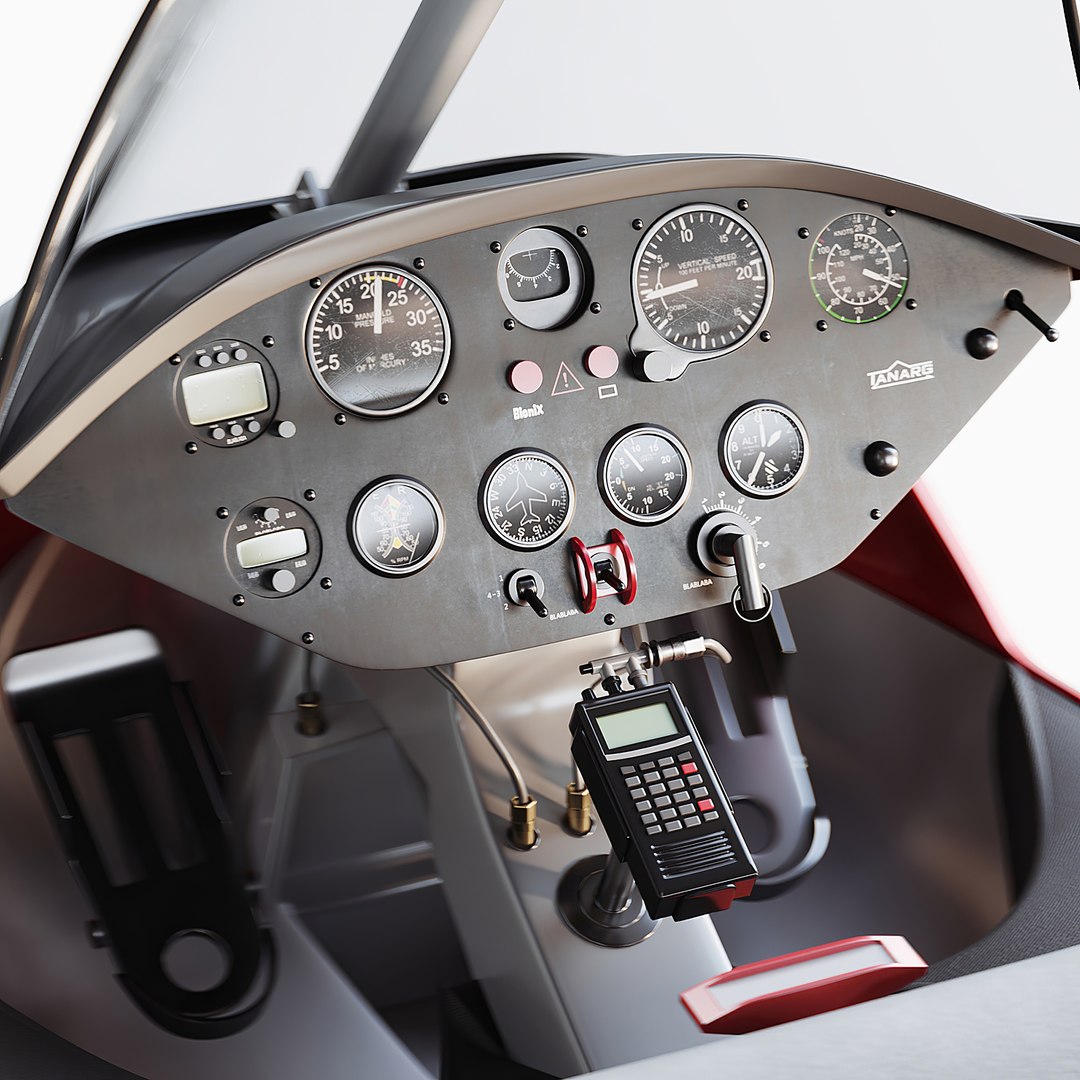 Tanarg 912 Ultralight 3D Model - TurboSquid 1667714