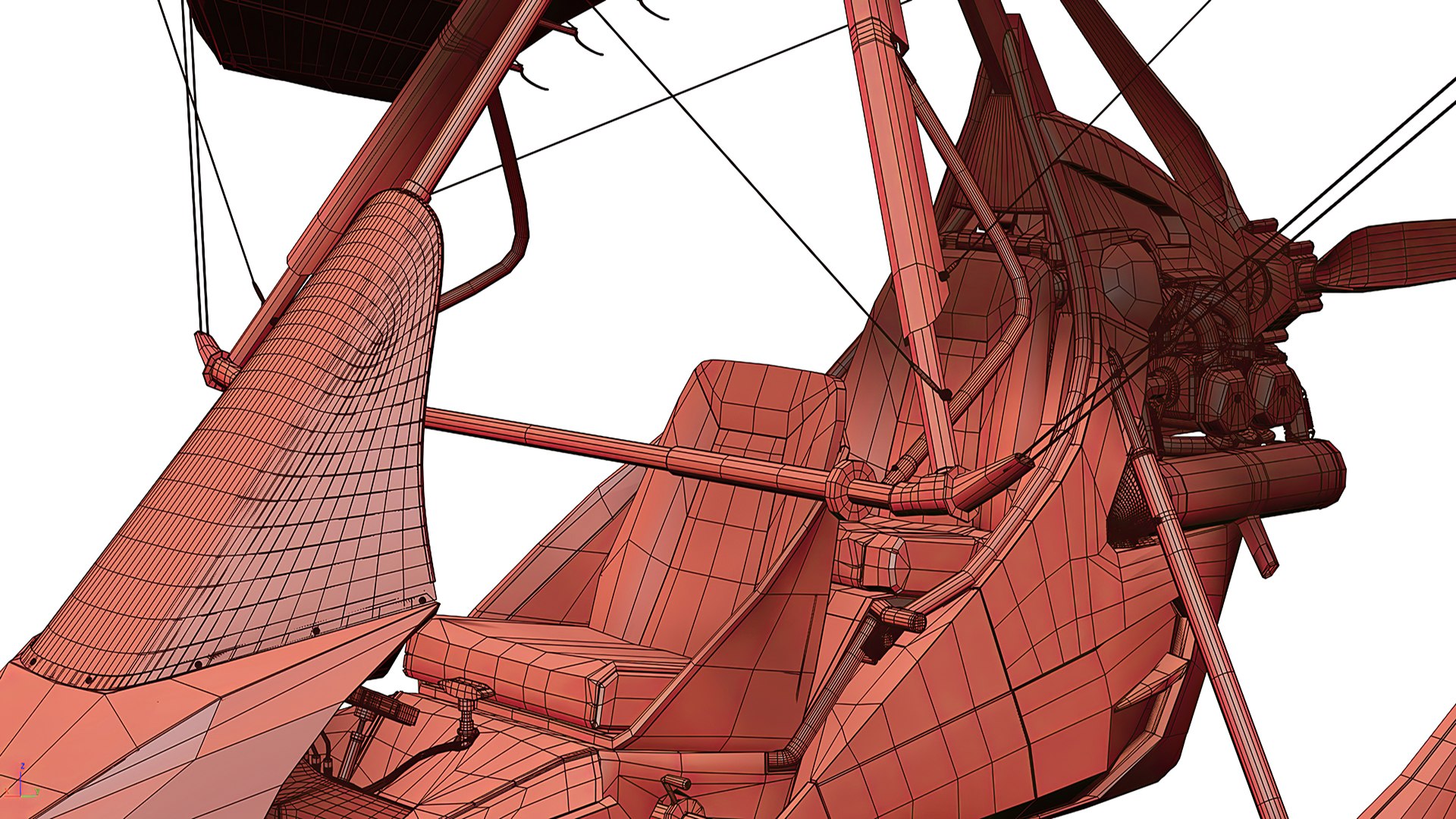 Tanarg 912 Ultralight 3D Model - TurboSquid 1667714