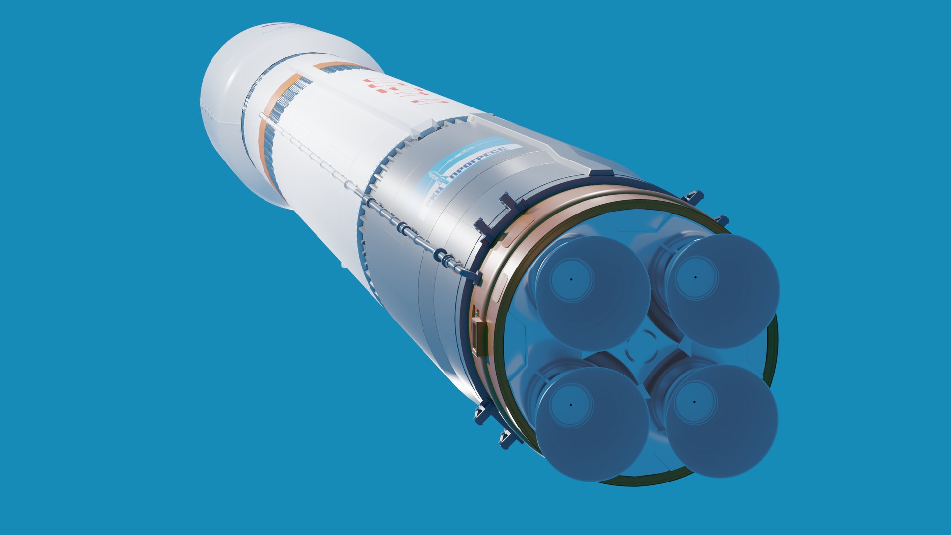 Souz-5 3D Model - TurboSquid 1766519
