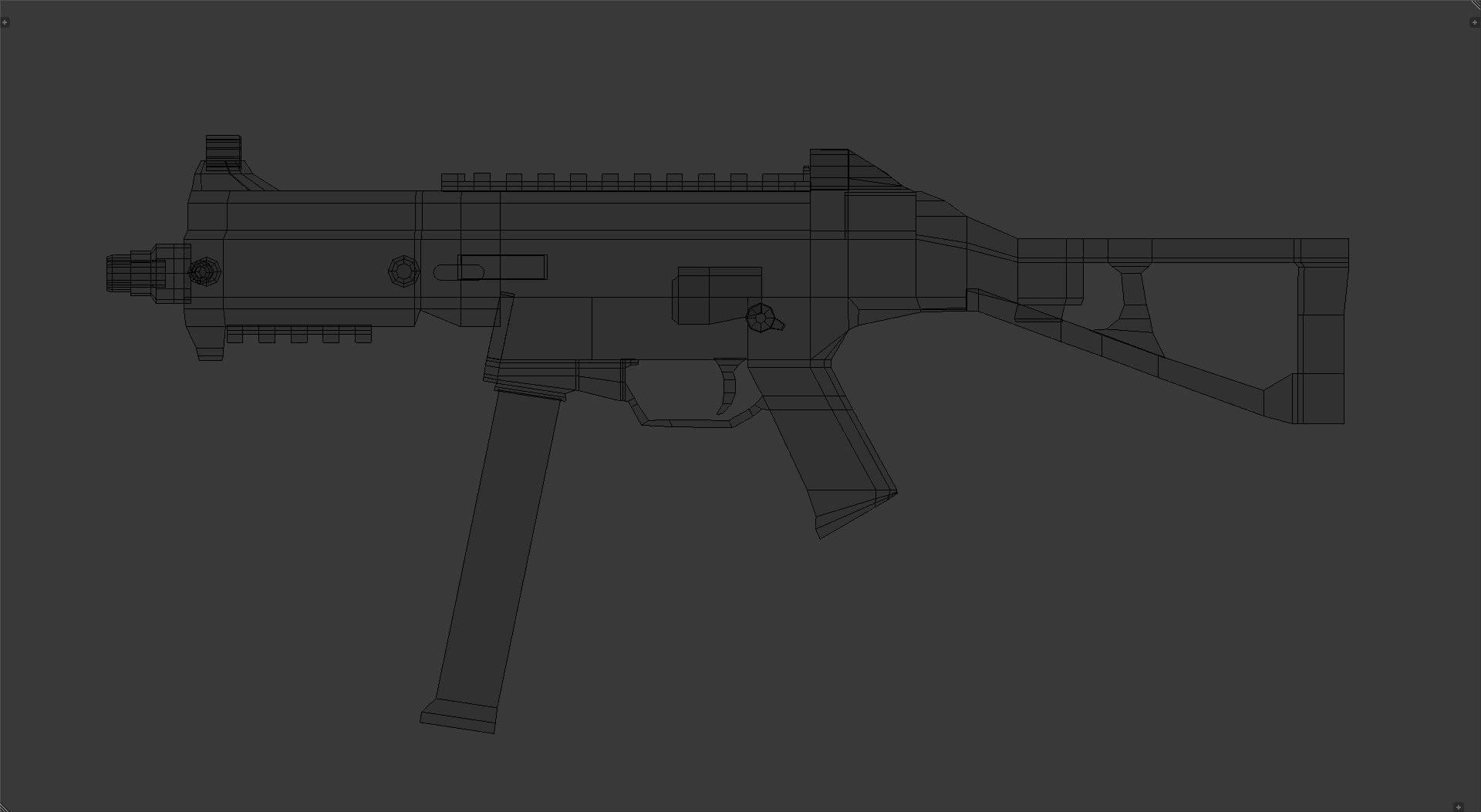 3D universal machine gun - - TurboSquid 1276759