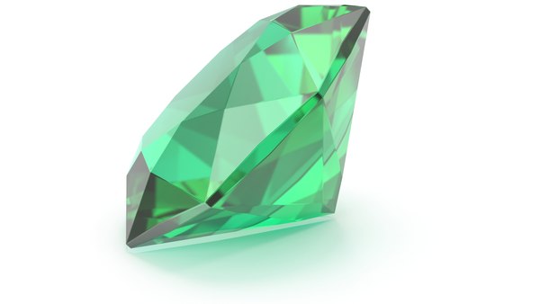 Single Cut Emerald 3D model - TurboSquid 1837750
