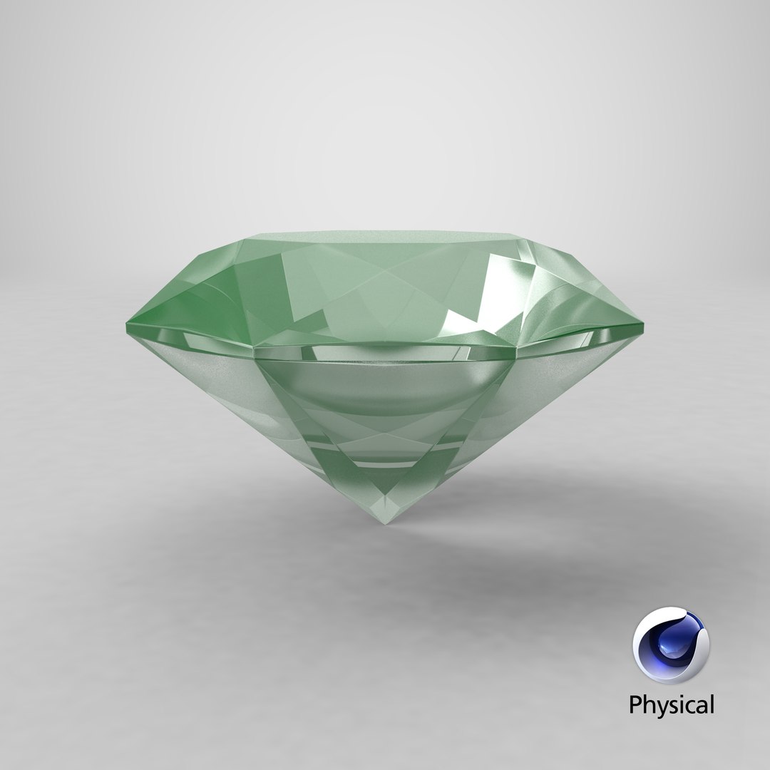 Single Cut Emerald 3D Model - TurboSquid 1837750