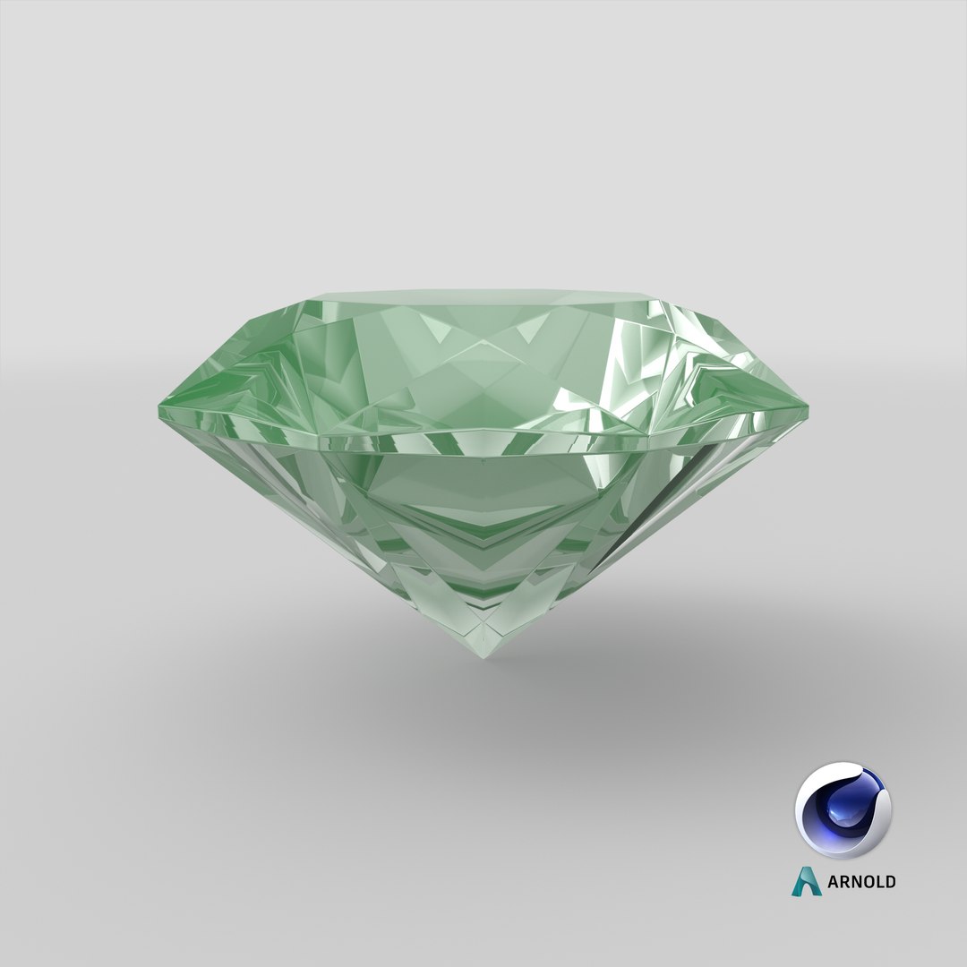 Single Cut Emerald 3D Model - TurboSquid 1837750