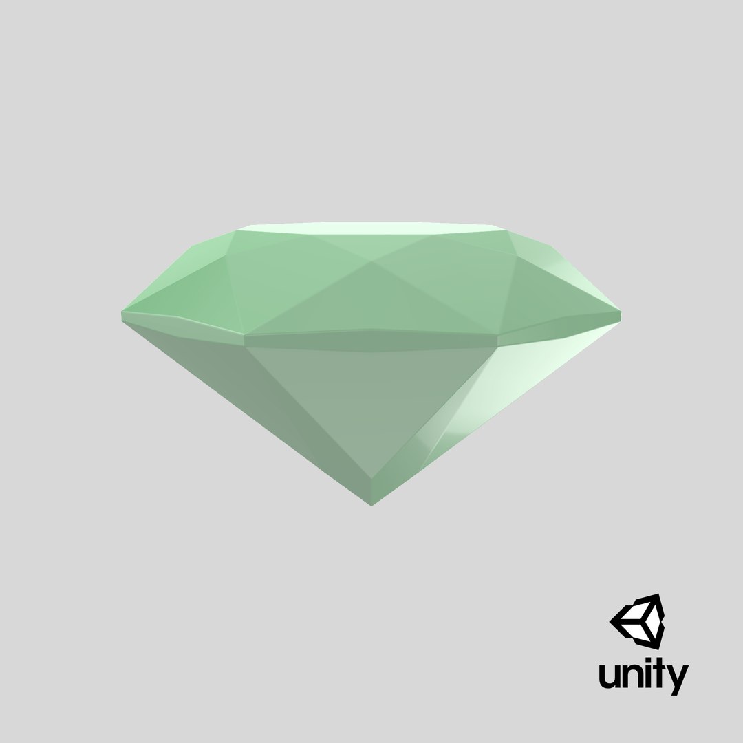 Single Cut Emerald 3D Model - TurboSquid 1837750