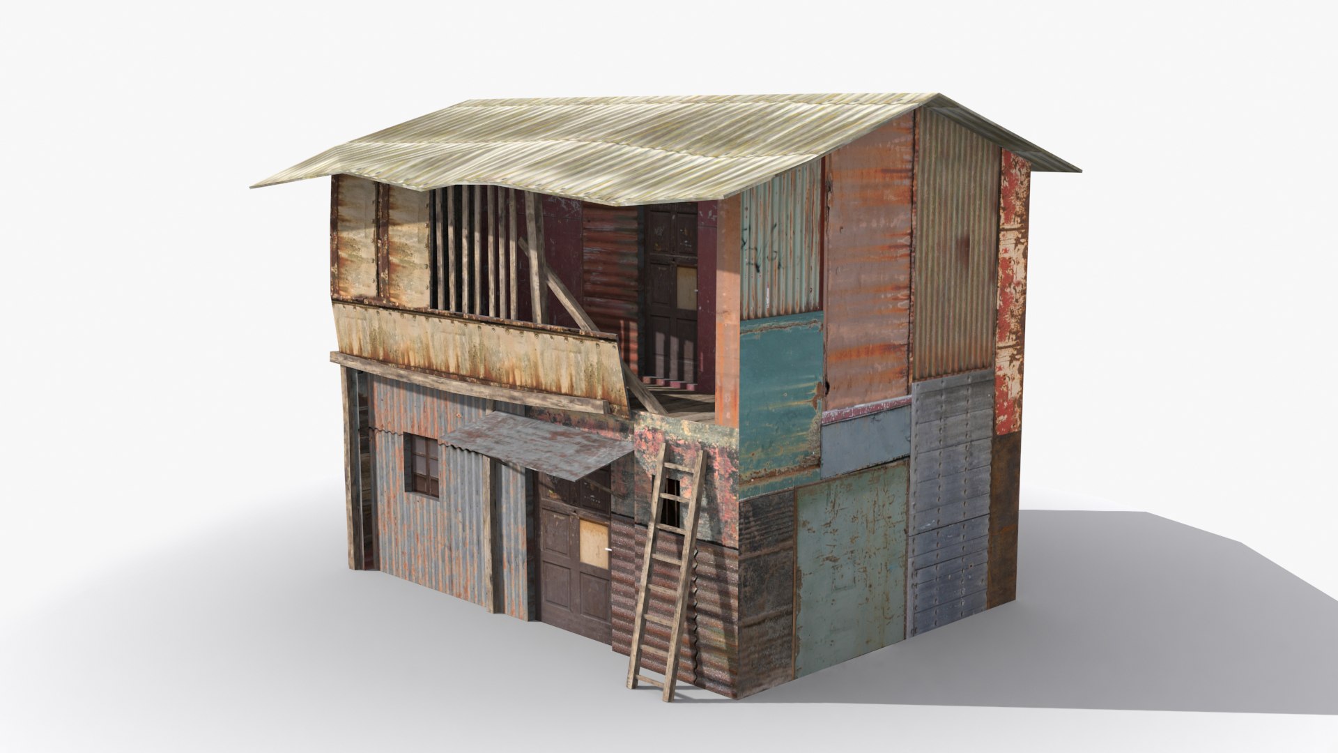 3D Slum X2 - TurboSquid 2009219