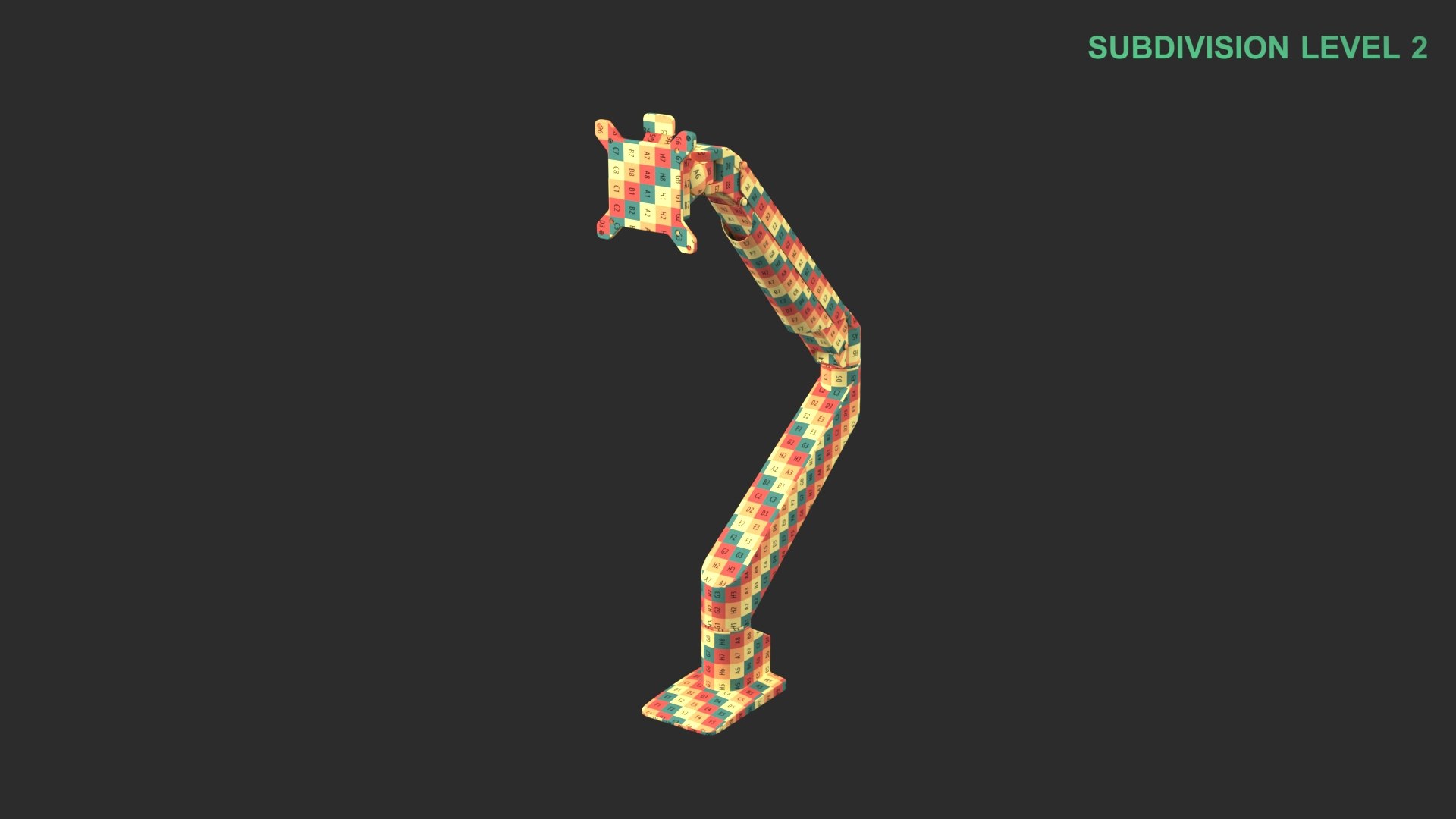 3D Monitor Arm - TurboSquid 2343535