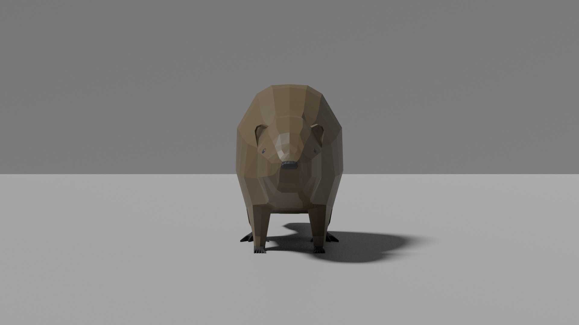 3D Model Low-poly Beaver - TurboSquid 1806907