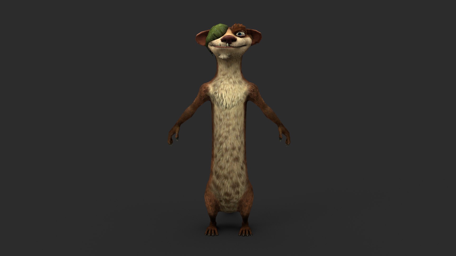 Buck 3D Model - TurboSquid 2367721