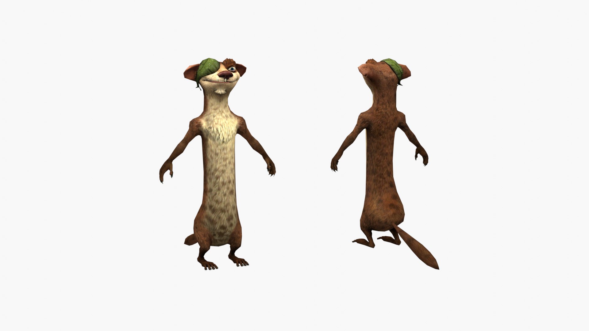 Buck 3D Model - TurboSquid 2367721