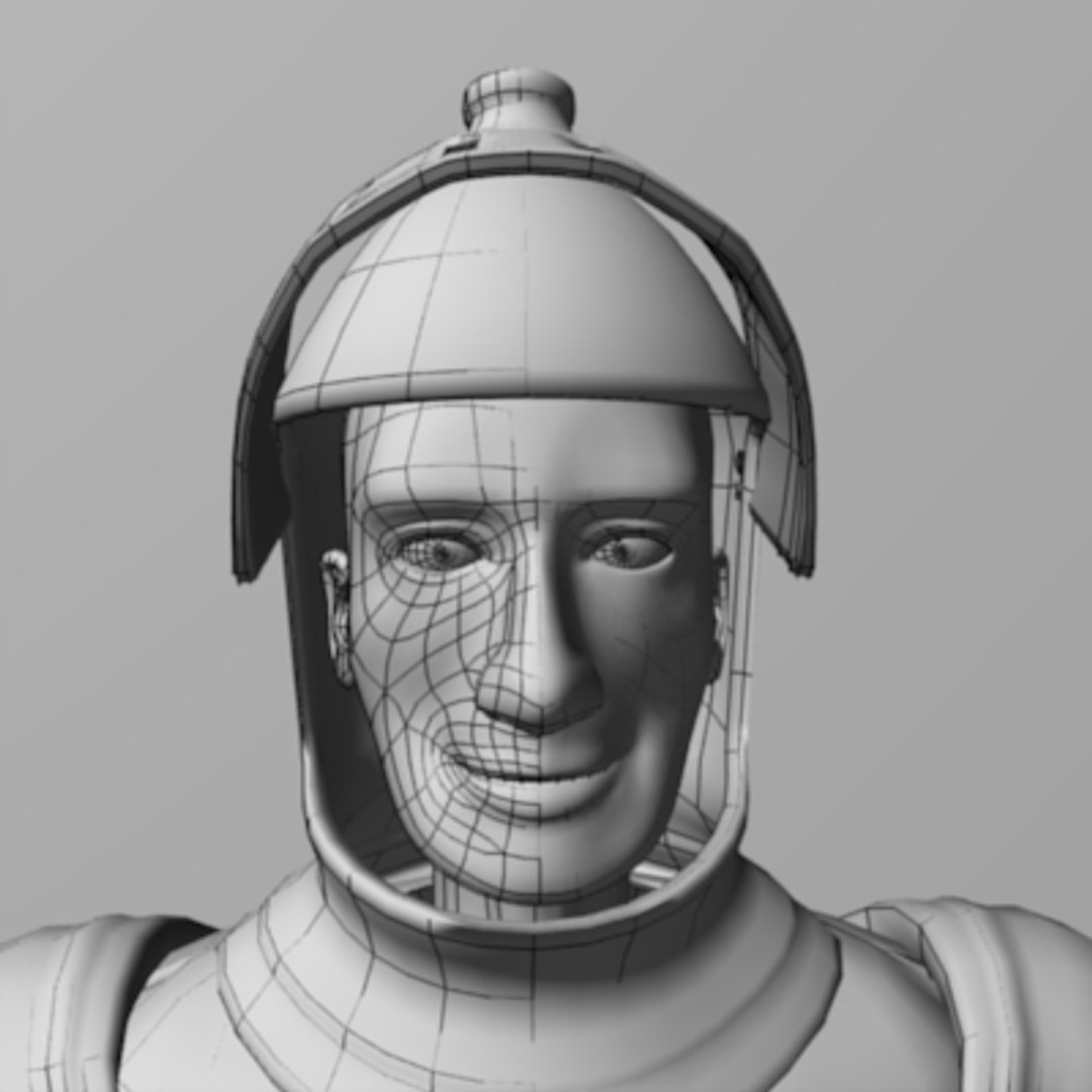 3d Knight Helmet Model