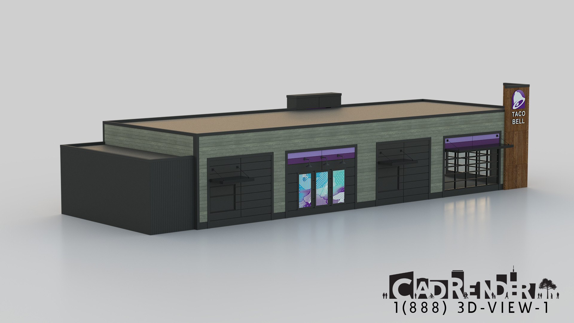 Taco Bell 3D Model - TurboSquid 2319581