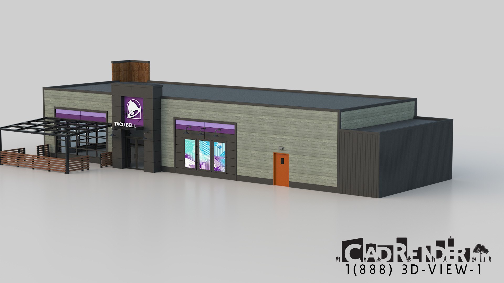 Taco Bell 3D Model - TurboSquid 2319581