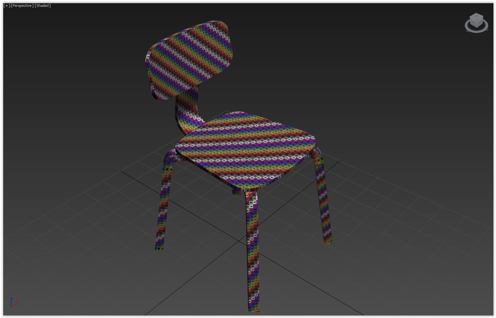 3d model charles chair