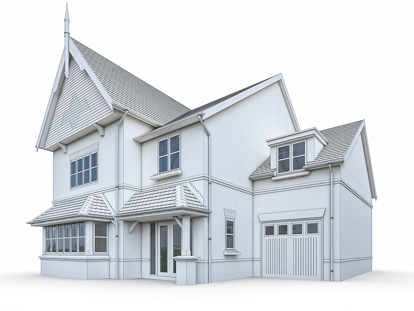 3D Cottage House - TurboSquid 1822064