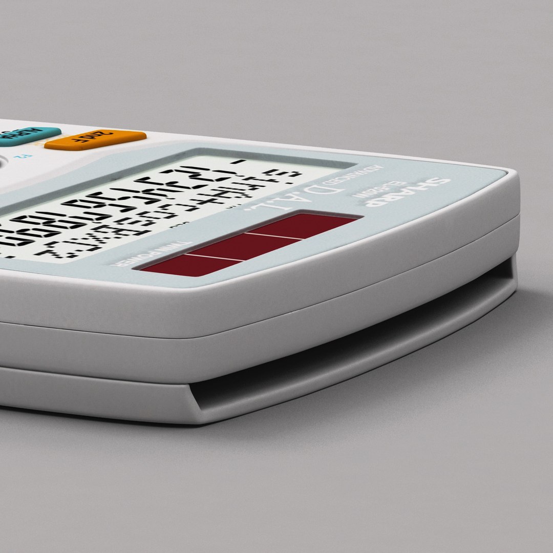 Calculator Sharp El-520w White Max