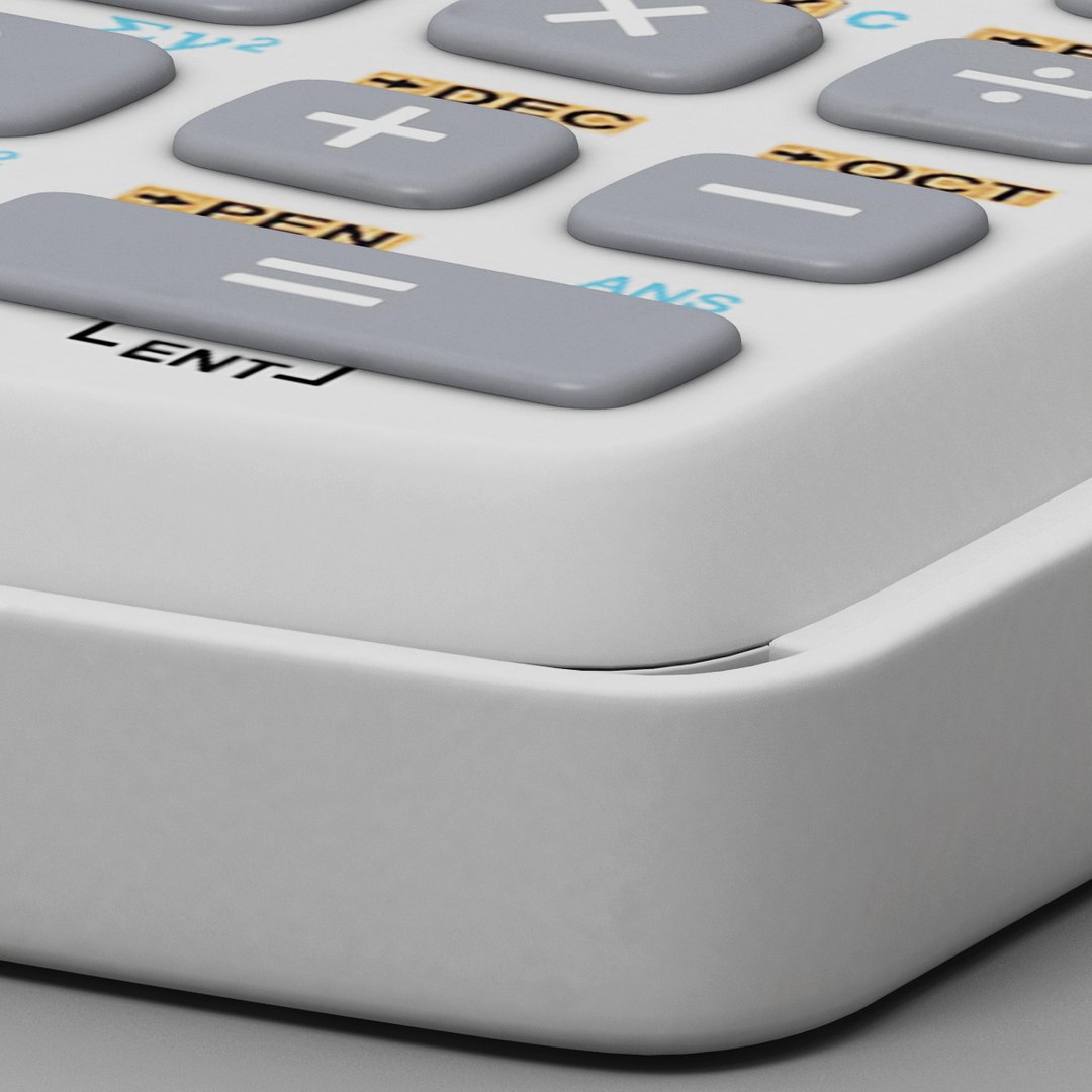 Calculator Sharp El-520w White Max