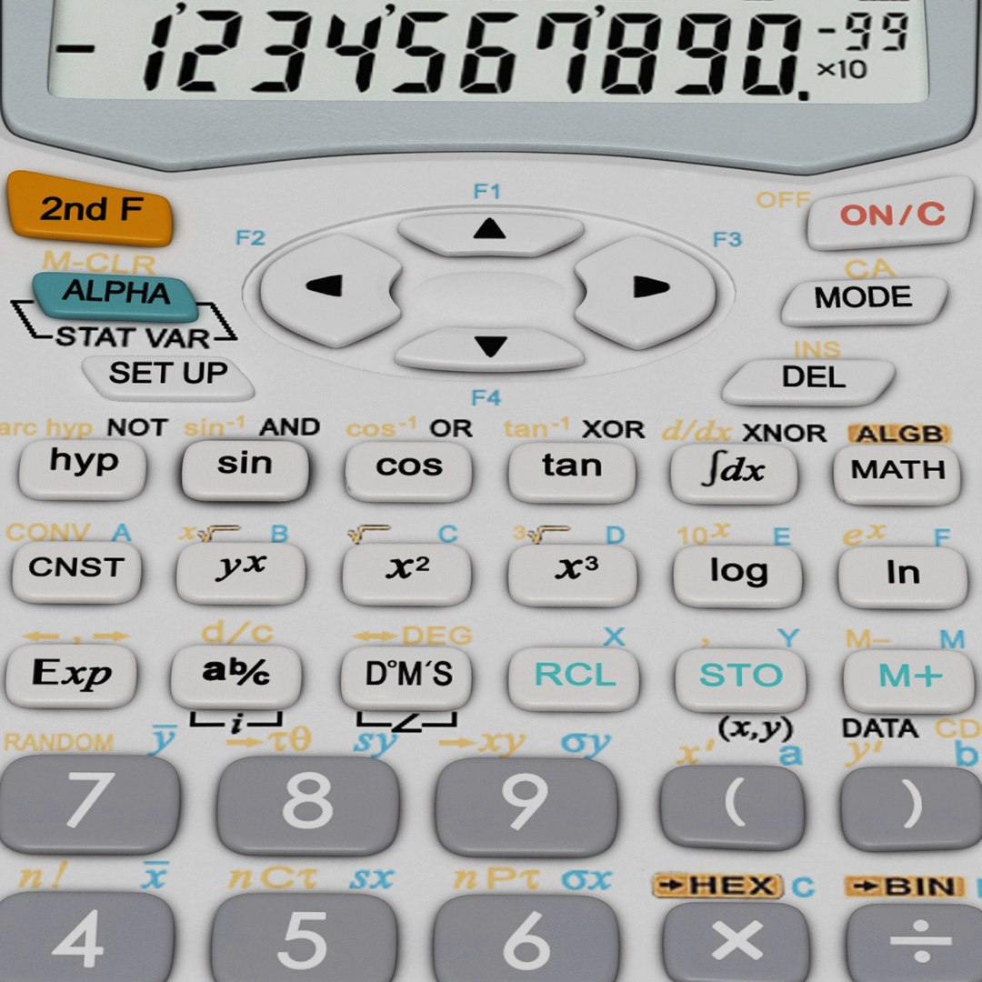 Calculator Sharp El-520w White Max