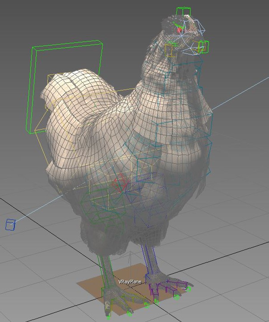 3D Chicken Chick Model - TurboSquid 1302609