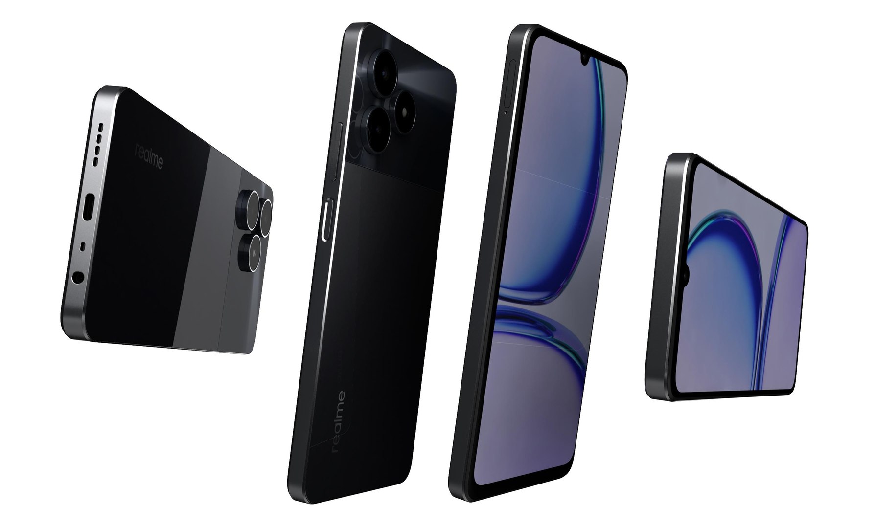 3D Realme C53 Black - TurboSquid 2117278