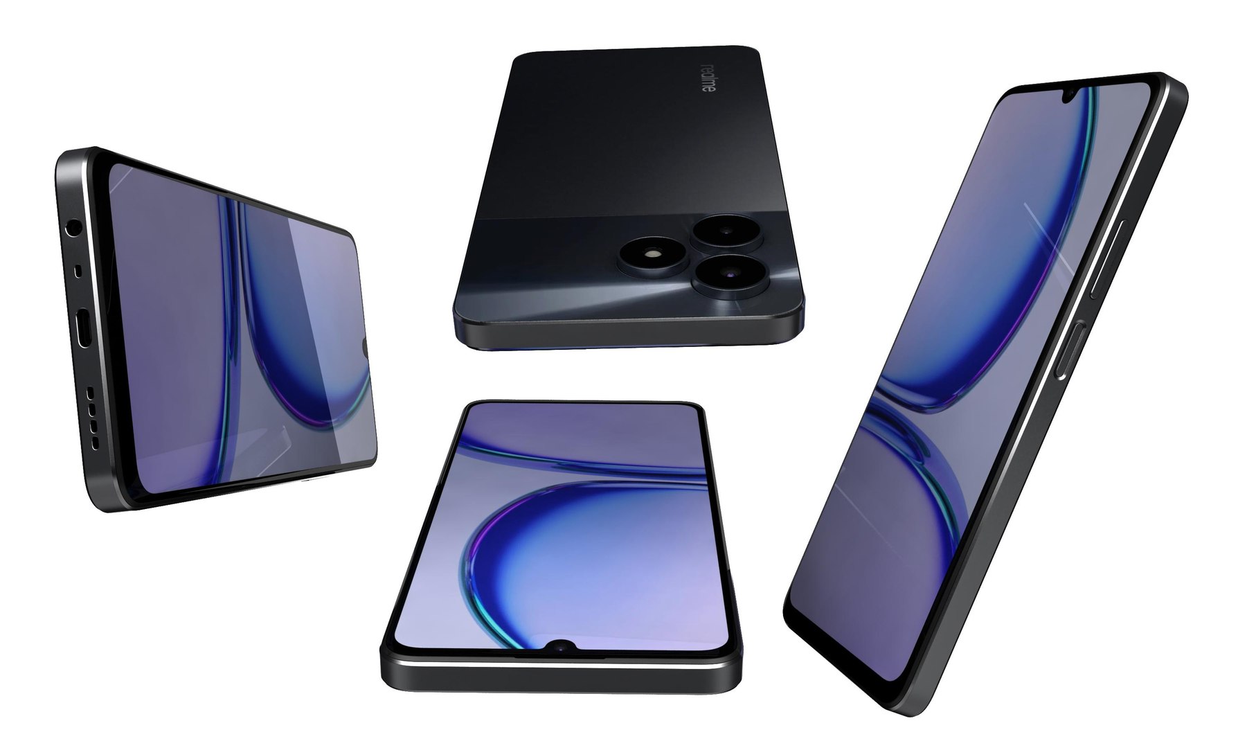3D Realme C53 Black - TurboSquid 2117278