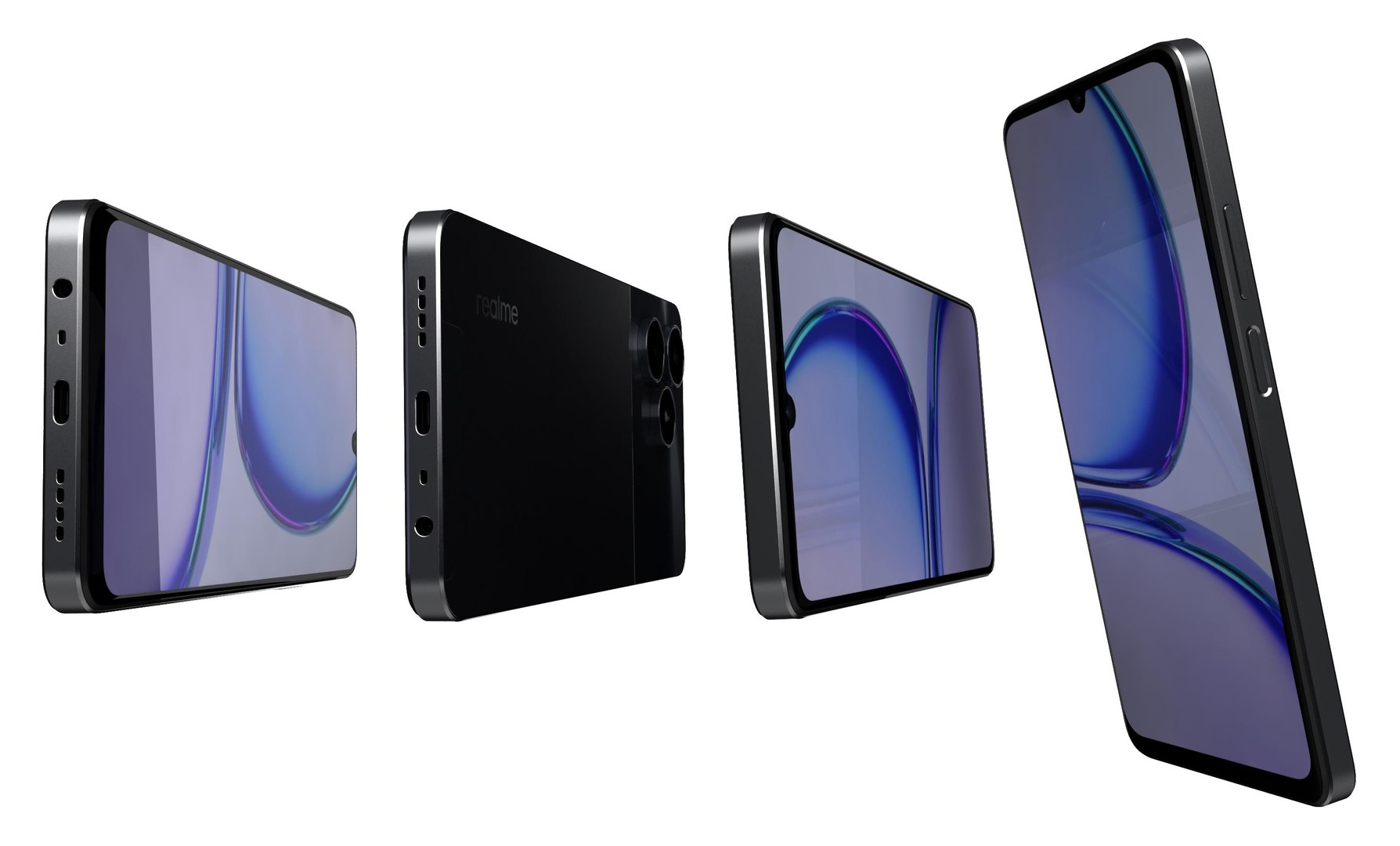 3D Realme C53 Black - TurboSquid 2117278