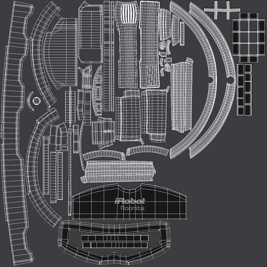 Irobot Roomba960 Robotic Vacuum Cleaner 3D Model - TurboSquid 1303252