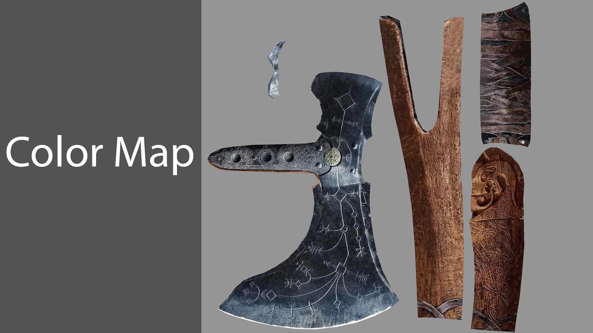 Leviathan Axe Low Poly Game Ready Model Model Turbosquid 2029244