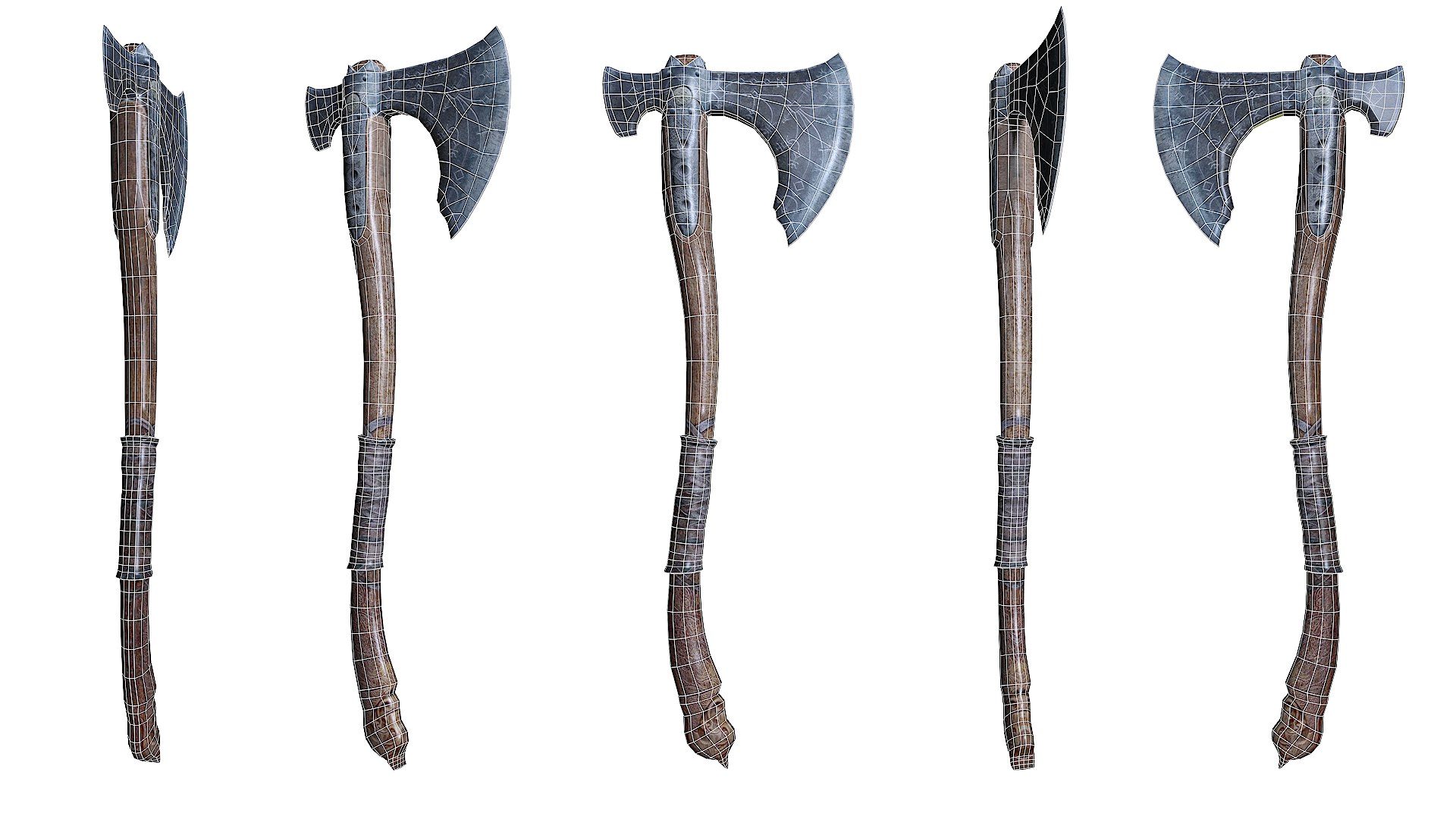Leviathan Axe -Low Poly - Game Ready Model Model - TurboSquid 2029244