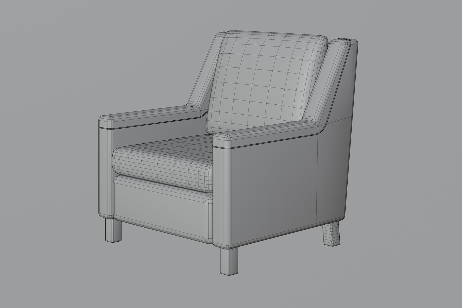 3D Model Armchair - TurboSquid 1935190