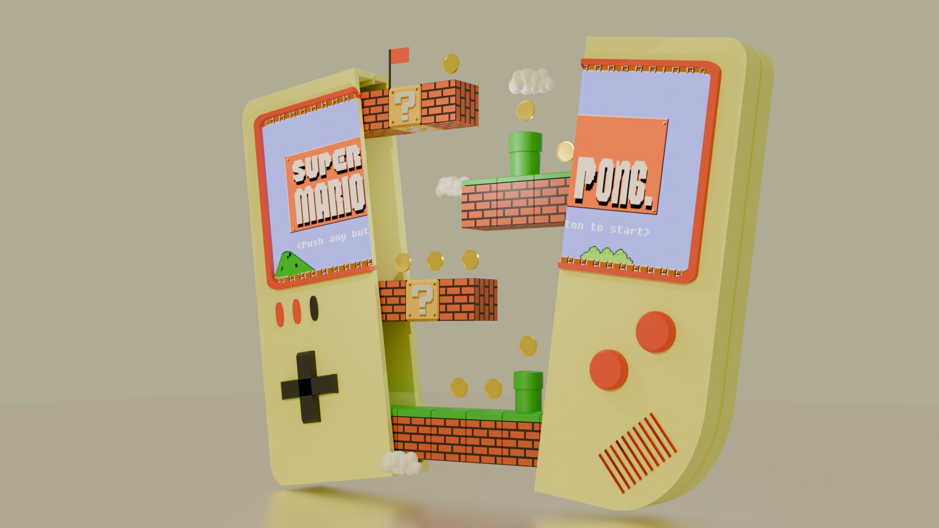 3D Game Console 2 Model - TurboSquid 2231875