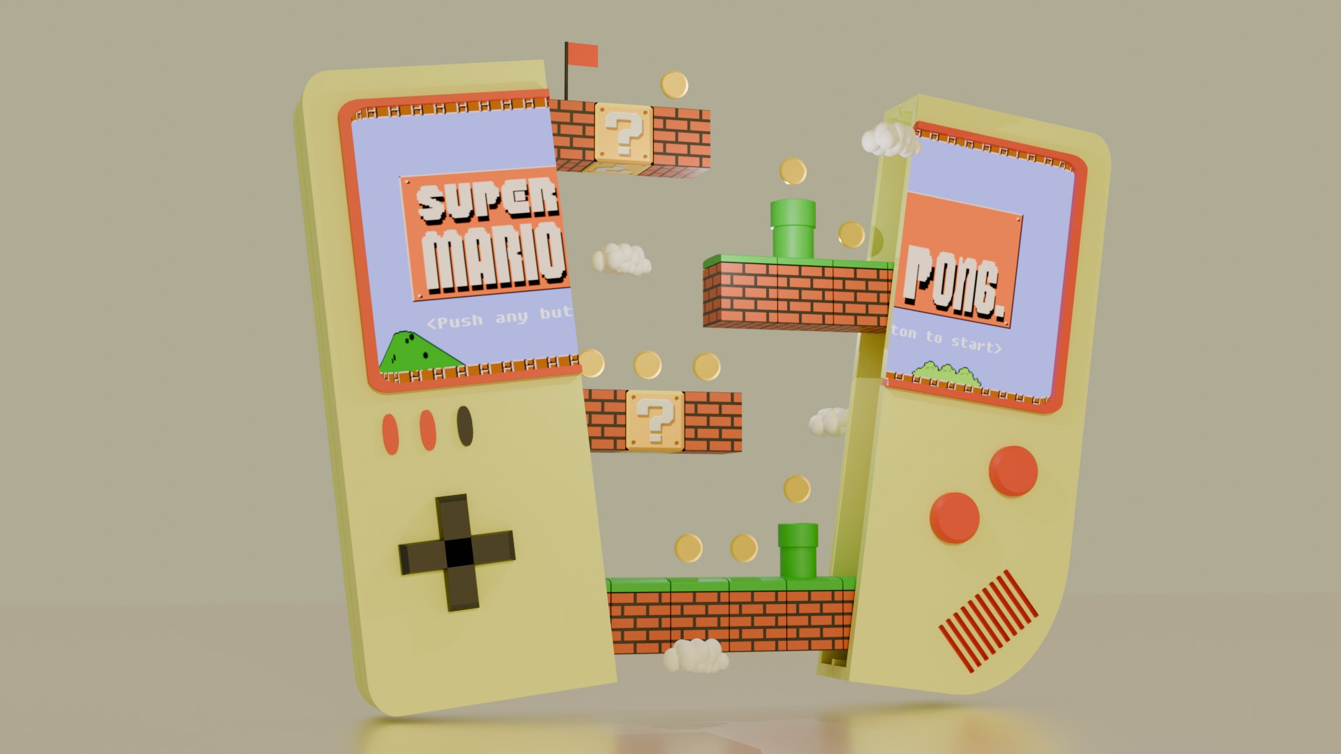 3D Game Console 2 Model - TurboSquid 2231875