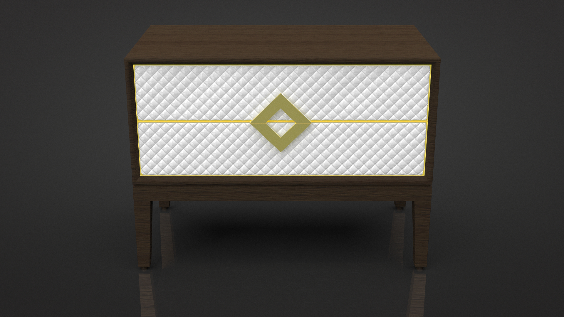 3D Nightstand Realistic Model - TurboSquid 1445705