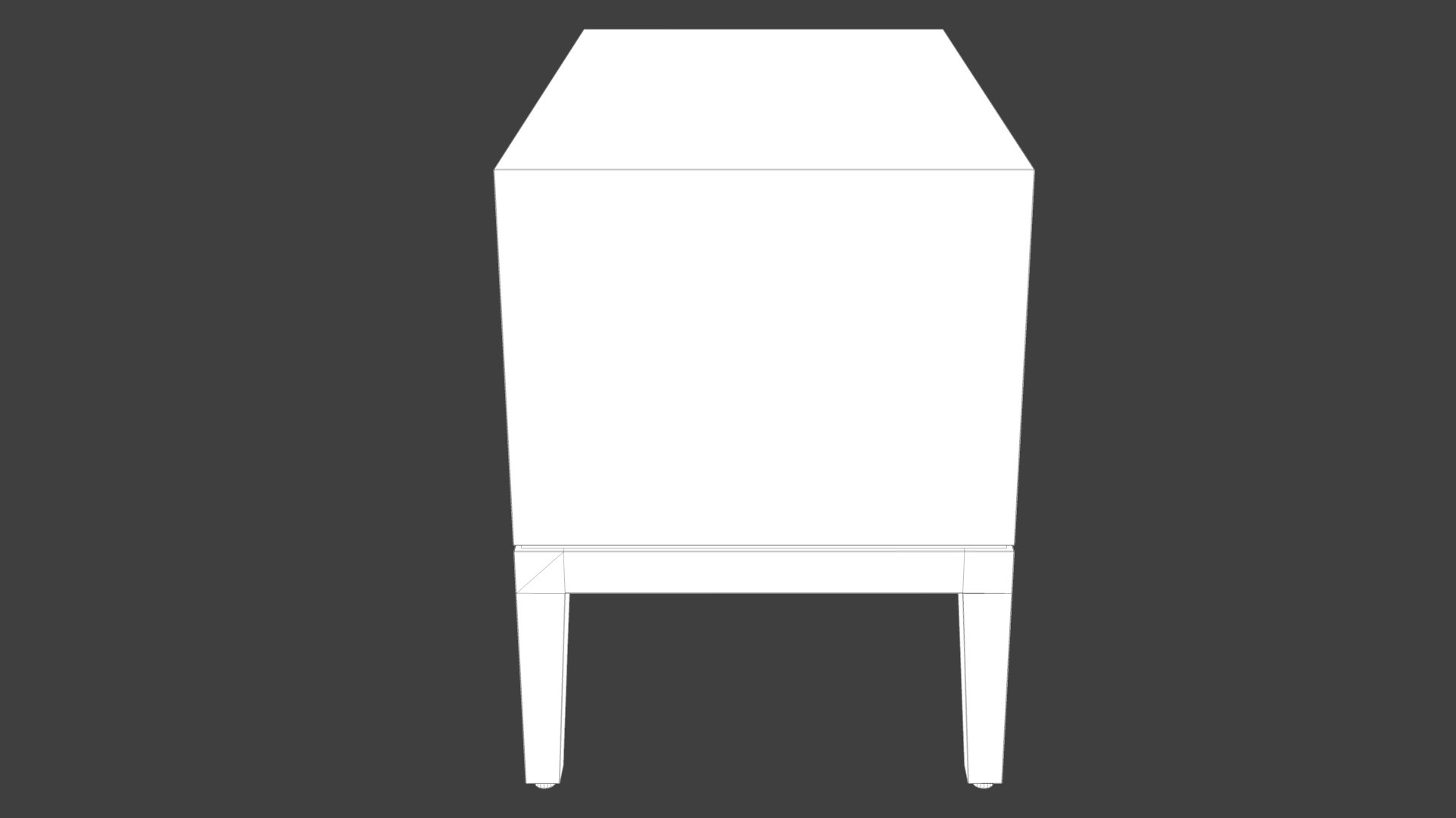 3D Nightstand Realistic Model - TurboSquid 1445705