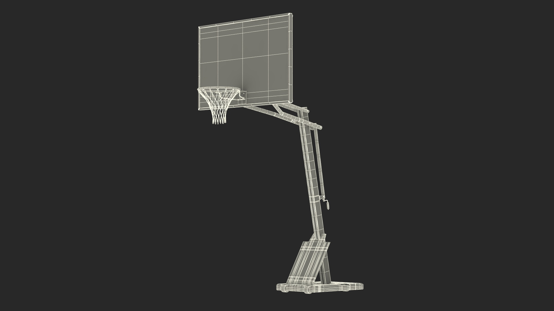 3D Portable Basketball Hoop System Goalrilla Model - TurboSquid 2191631