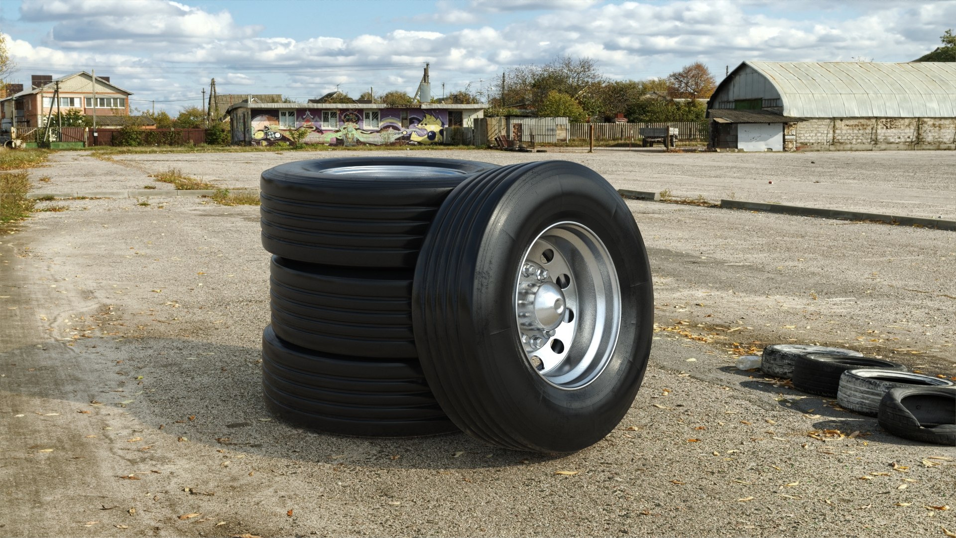 Bus Wheel 3D model - TurboSquid 1934756