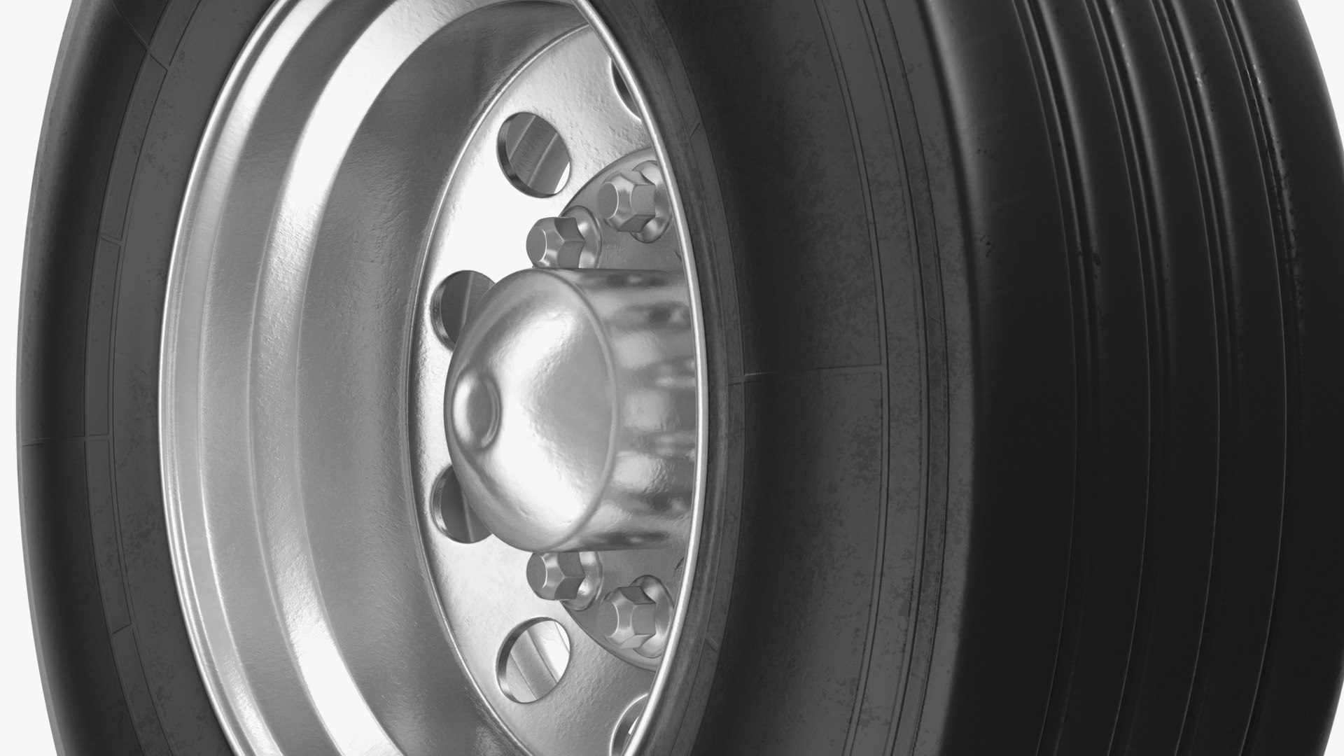 Bus Wheel 3D model - TurboSquid 1934756