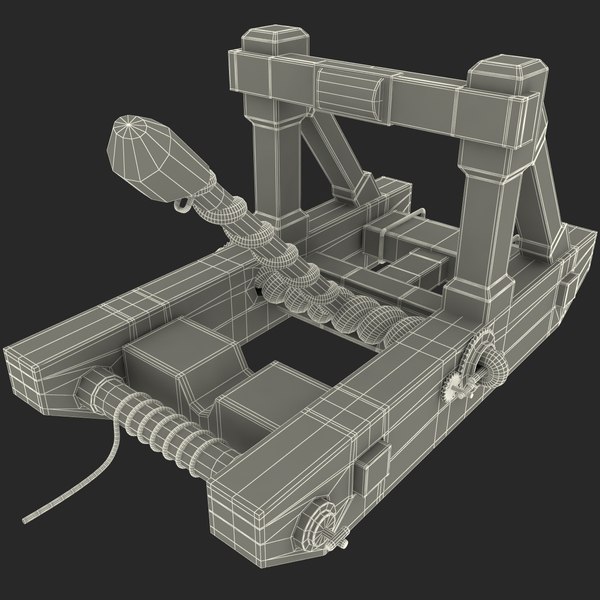 3d siege weapons model