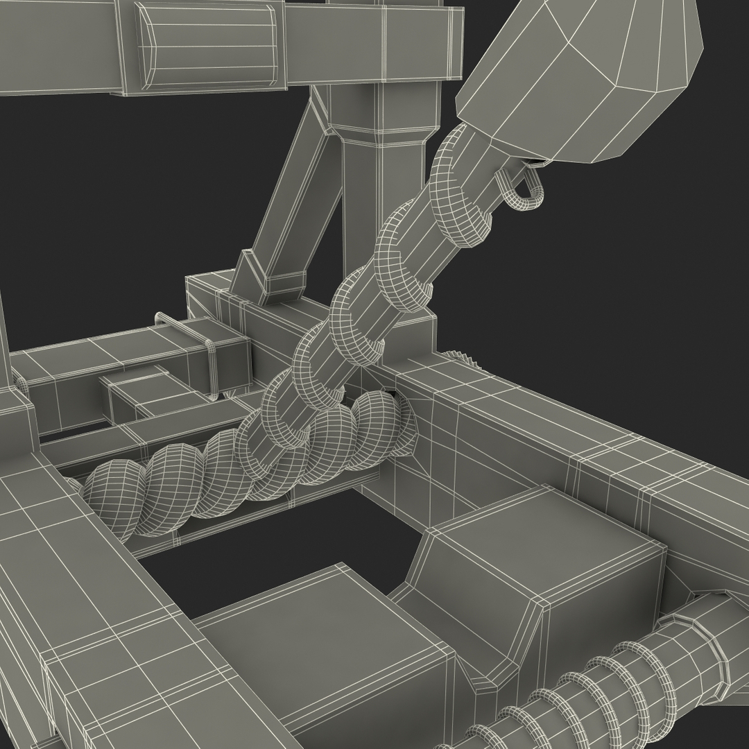 3d siege weapons model