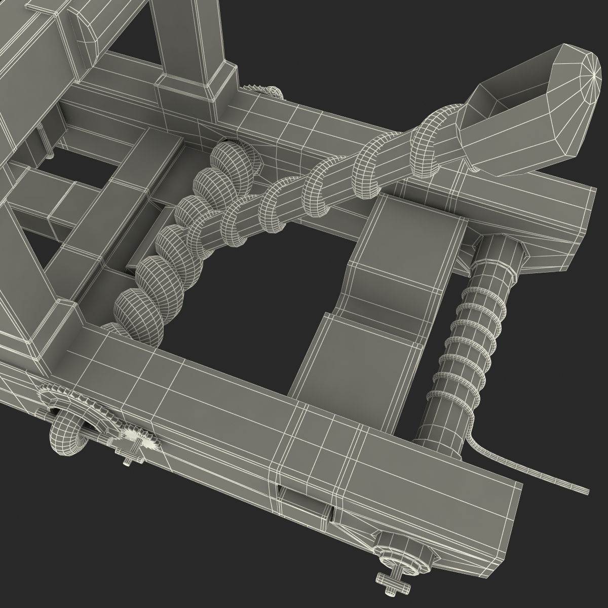 3d siege weapons model