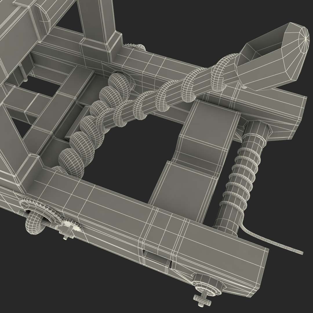 3d siege weapons model