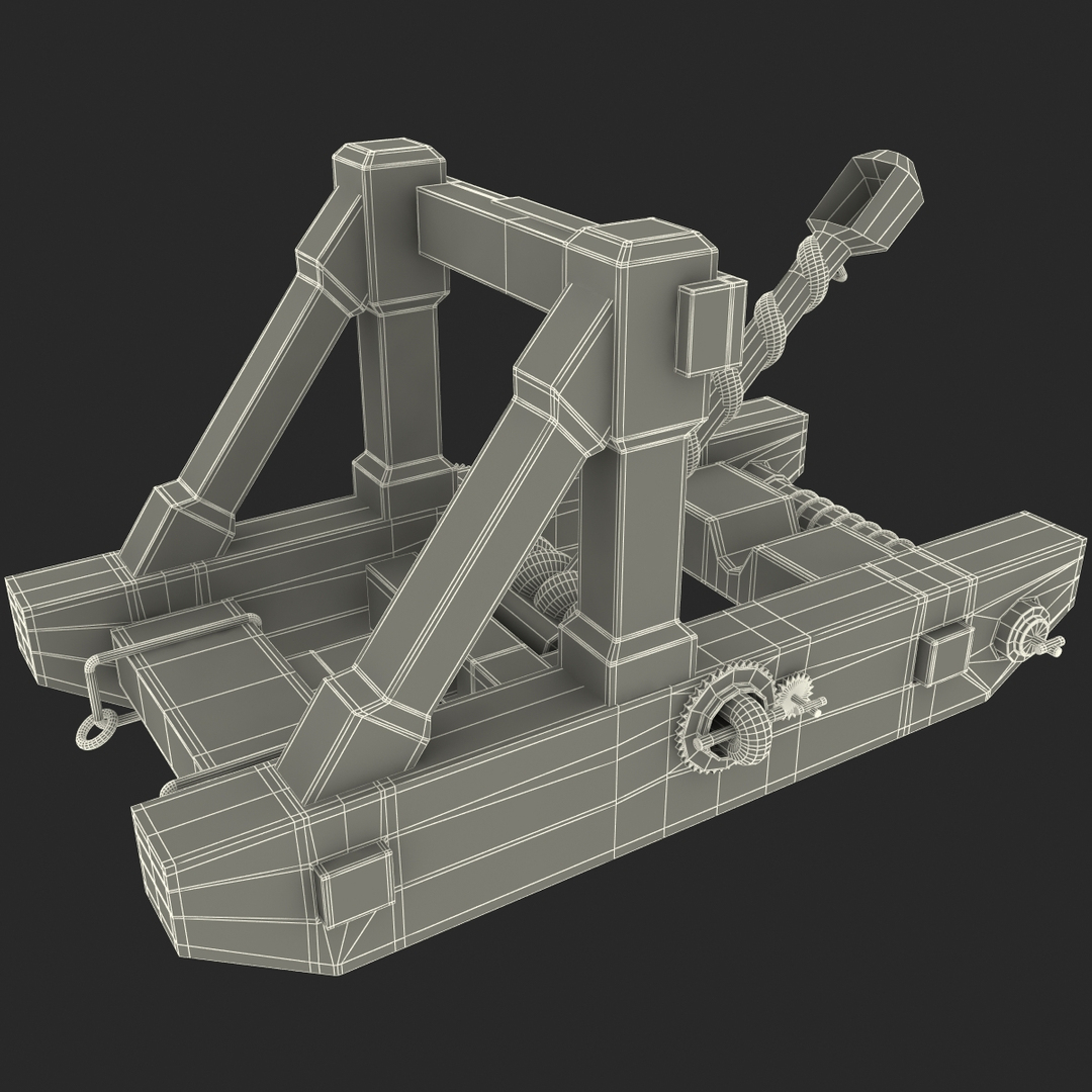3d siege weapons model