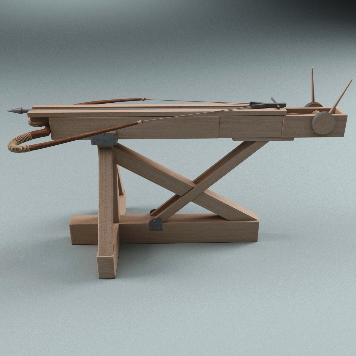 3d siege weapons model