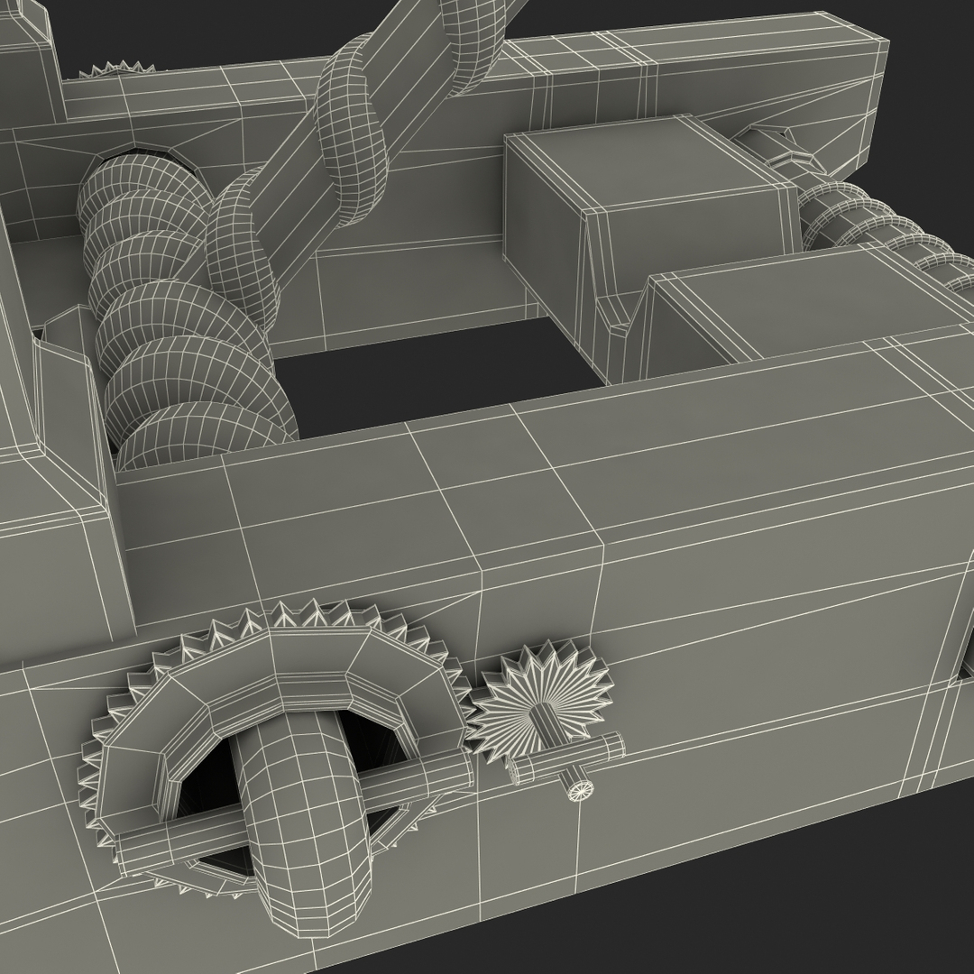 3d siege weapons model